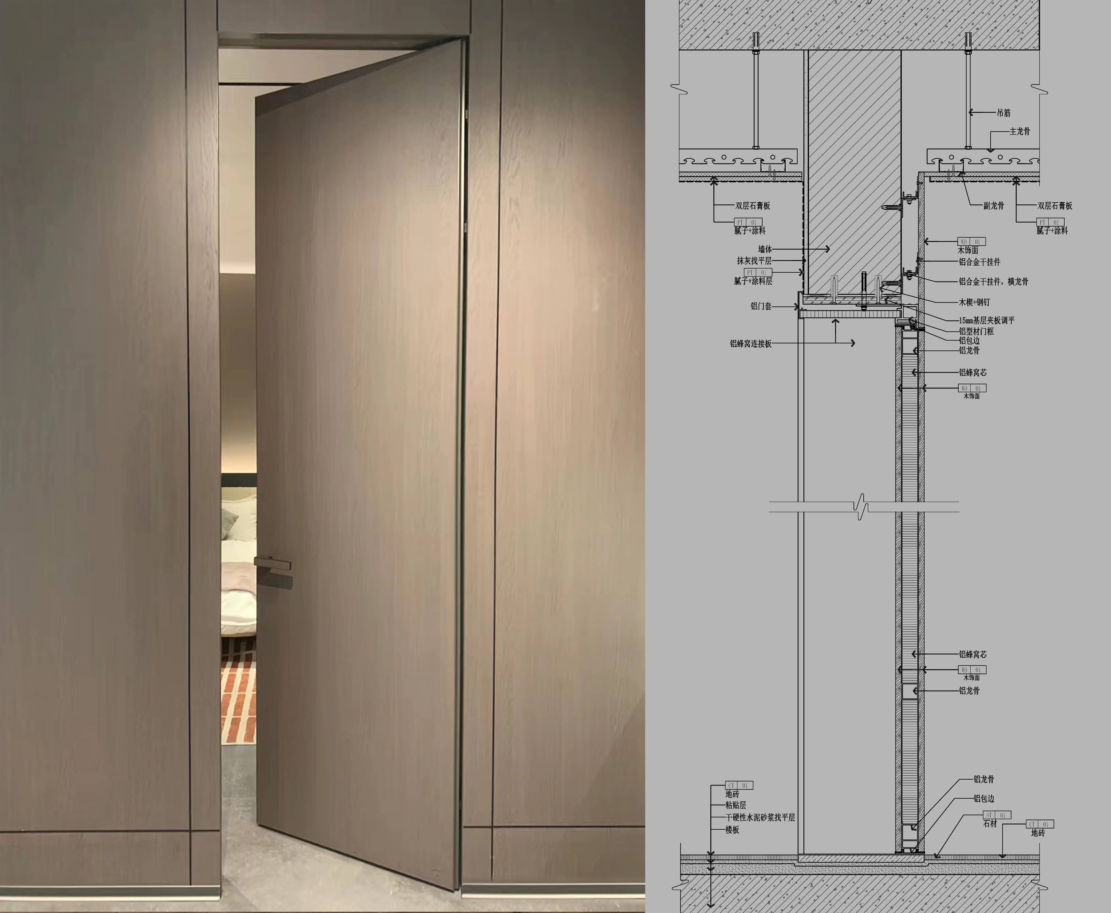 分享几个隐形门&暗门工艺节点